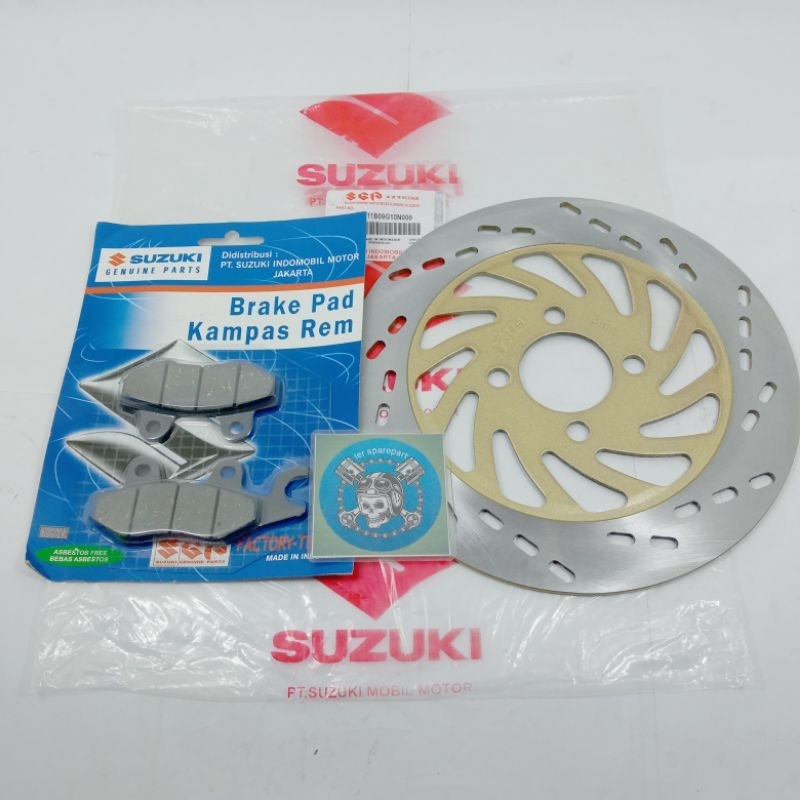 SUZUKI SMASH OLD/NEW SHOGUN 125 SKYWAVE FRONT DISPAD PLES DISC PLATE ...