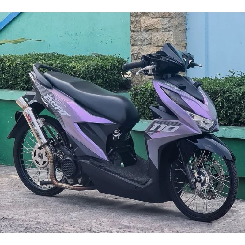 Beat DELUXE 2020 Transparent STRIPING CUSTOM MALAYSIA STYLE | Shopee ...