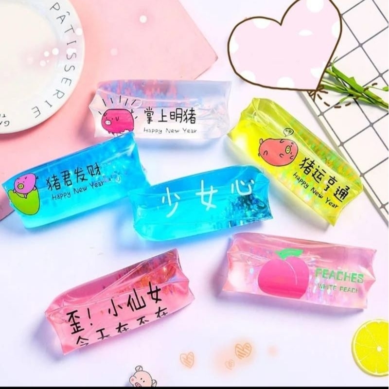 KLF - viral slippery toy, jumbo size 6cm x 13cm, unique slippery toy ...