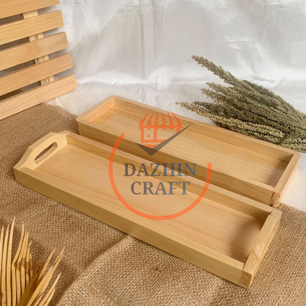 KAYU Wooden Tray / Mini Pine Wooden Tray | Shopee Malaysia
