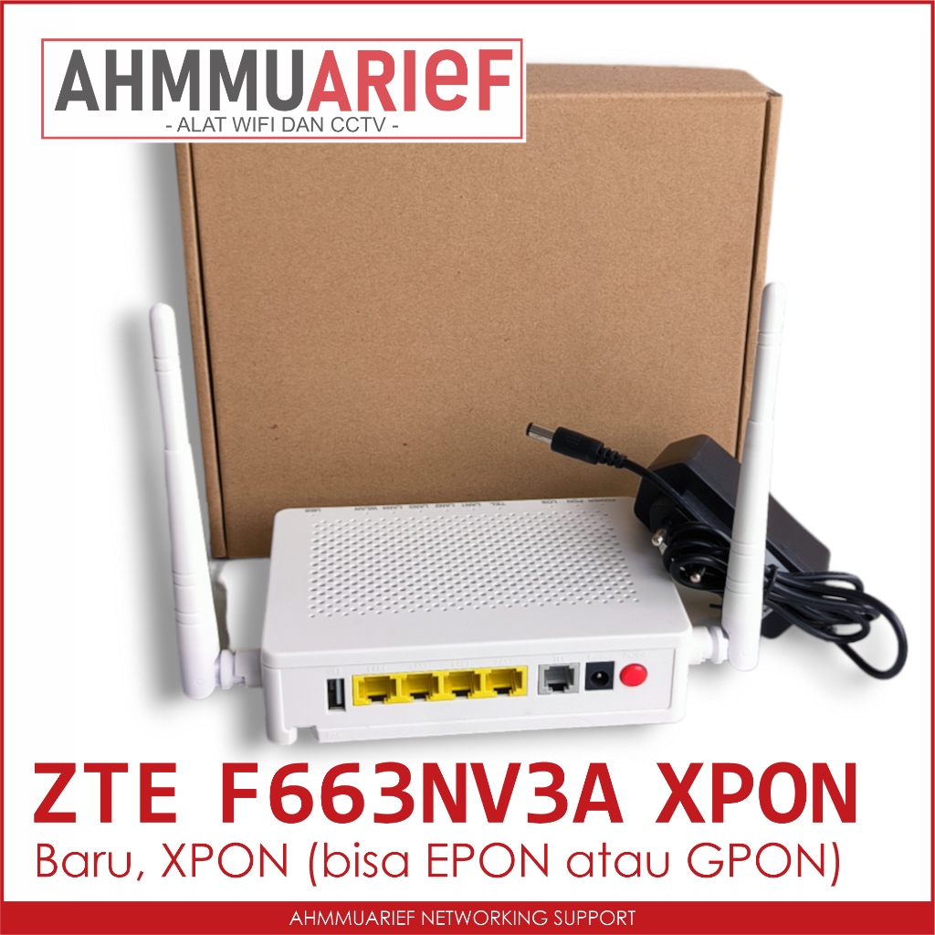 New - ONT ONU ZTE F663NV3A F663 NV3A | Shopee Malaysia