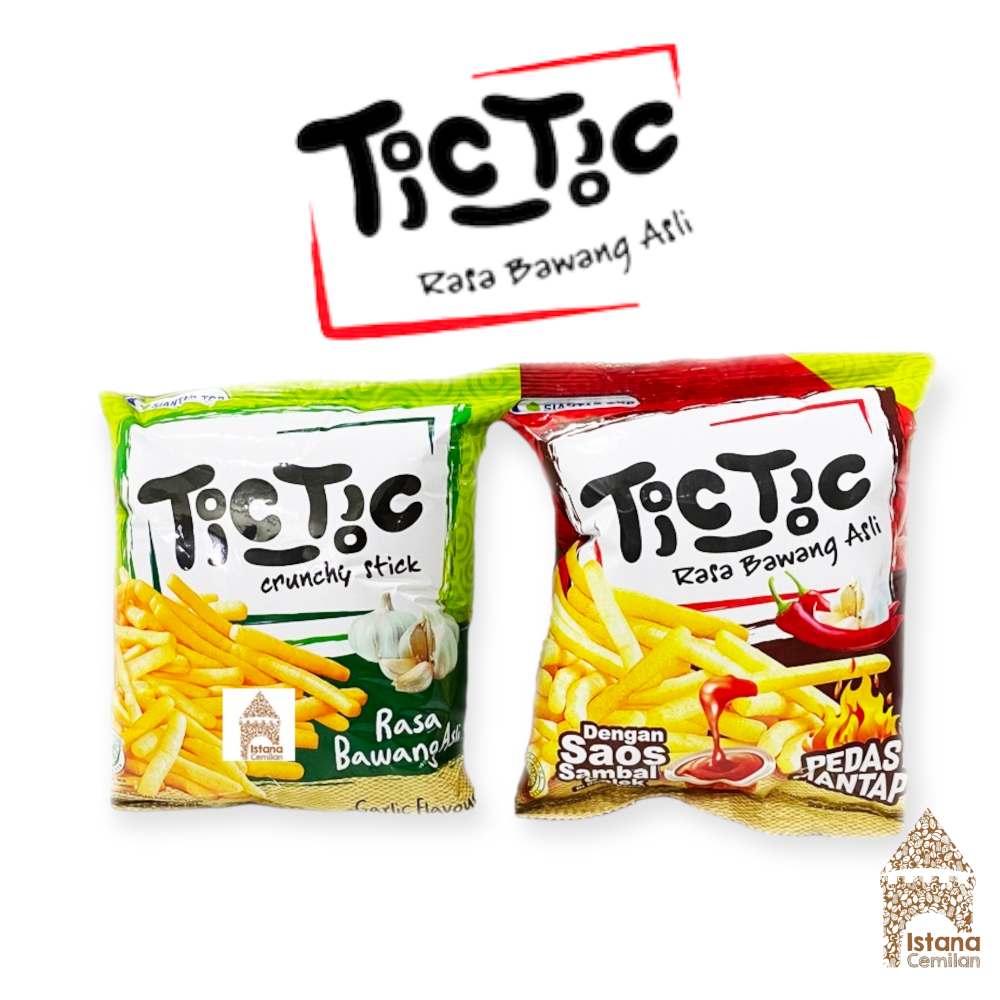Tic Tic Old School Snack with Onion Flavor / Colek Sambal Sauce ...