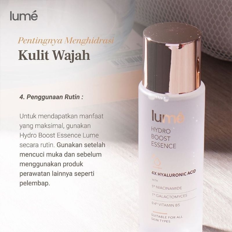 Lume Hydro Boost Essence | Shopee Malaysia