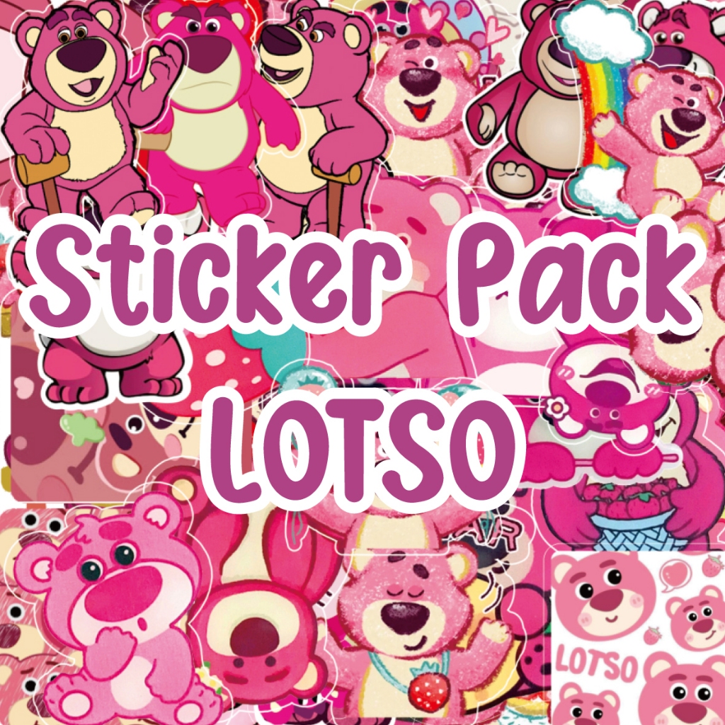 Lotso - Large STICKER PACK Waterproof STICKER | Waterproof TUMBLR ...