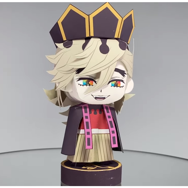 Demon KIMETSU DEMON SLAYER DEMON SLAYER PAPERCRAFT Miniature ACTION ...