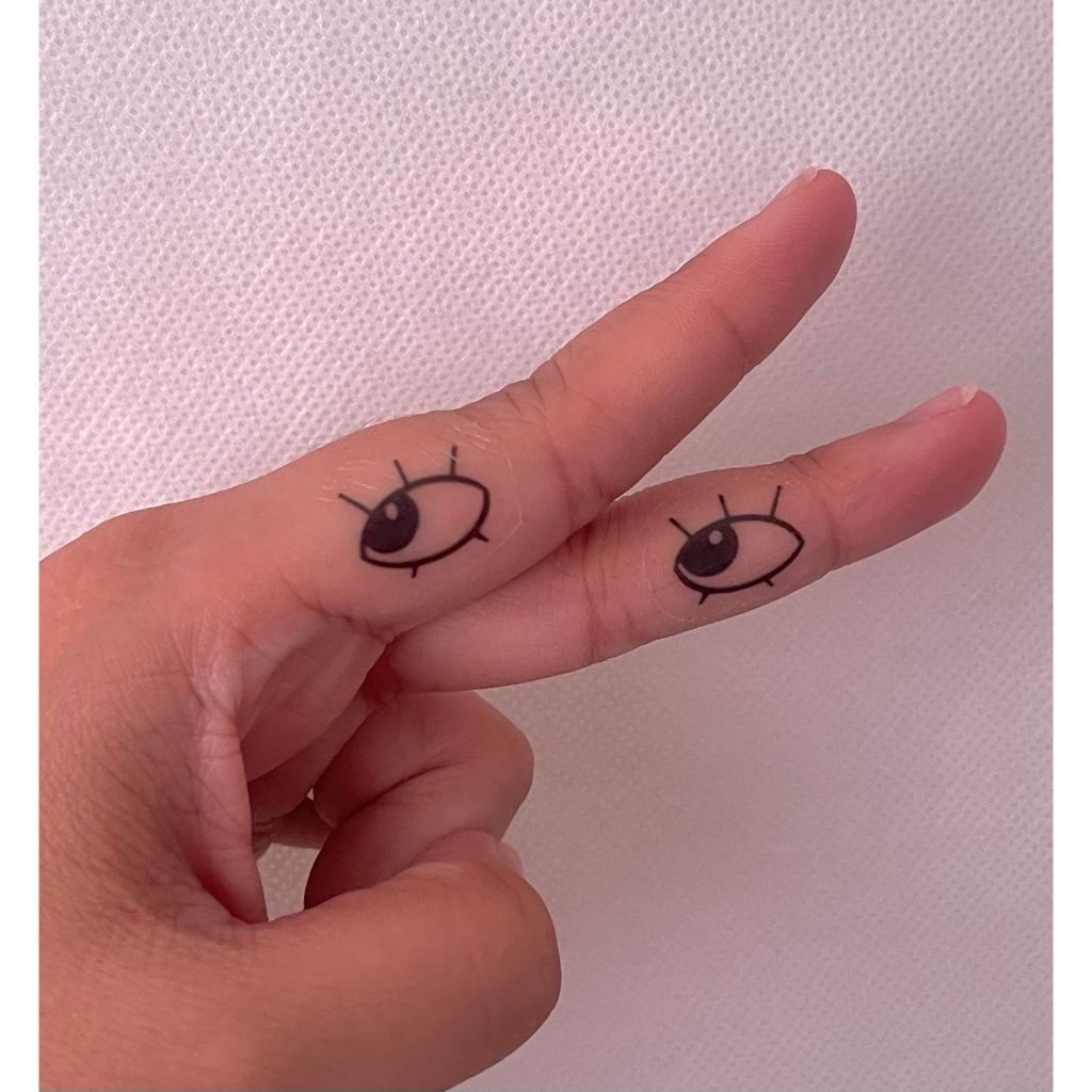 MATA Eye Temporary Tattoo | Temporary EYE TATTOO | Sfx TATTOO | Evil ...