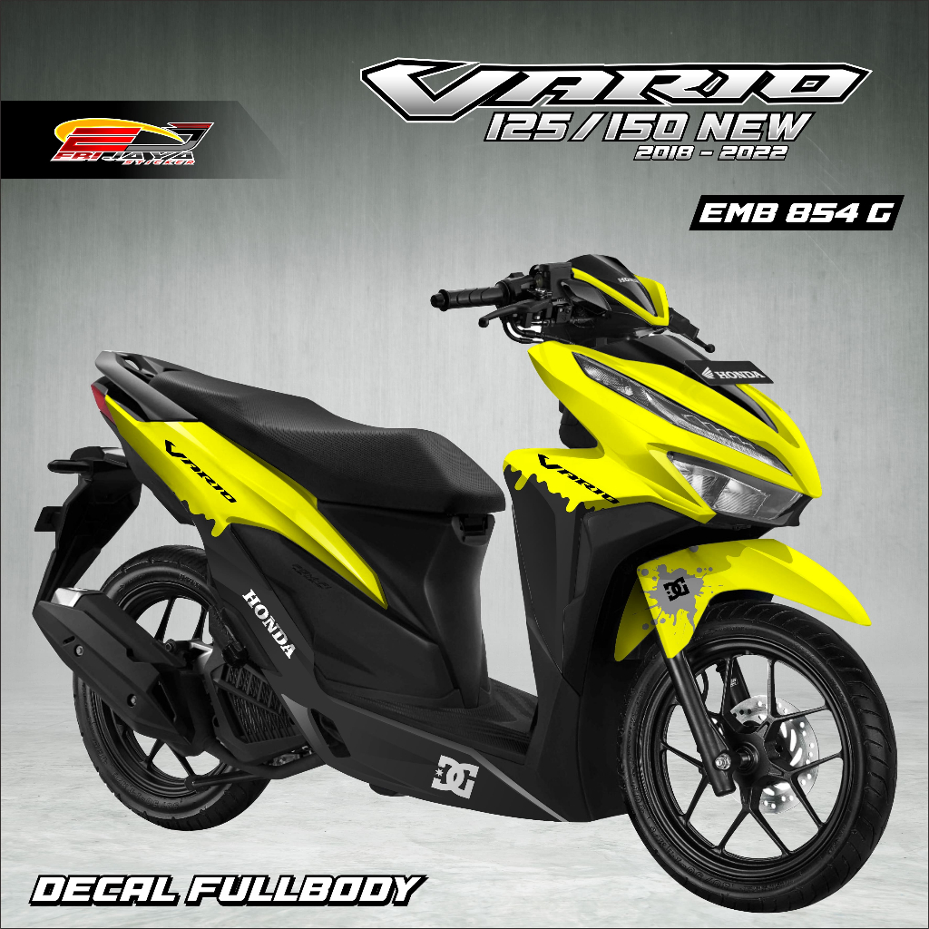 Vario FULL BODY DECAL STICKER FREE ADD WRITING-LATEST 2022 VARIO BODY ...