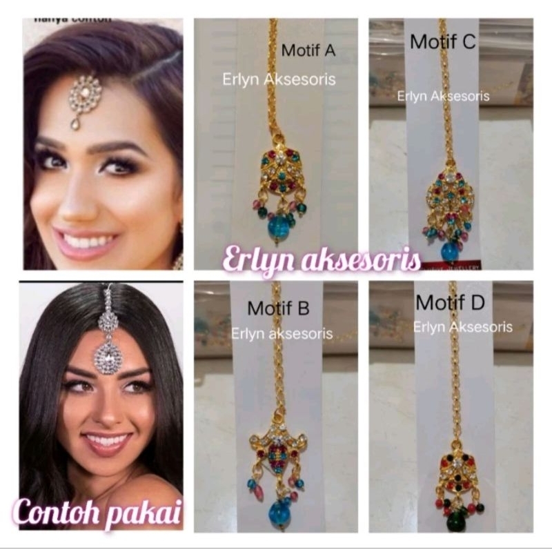 MATA Bindi INDIA/TIKKA Indian Decoration/FULL Eye Indian Forehead ...