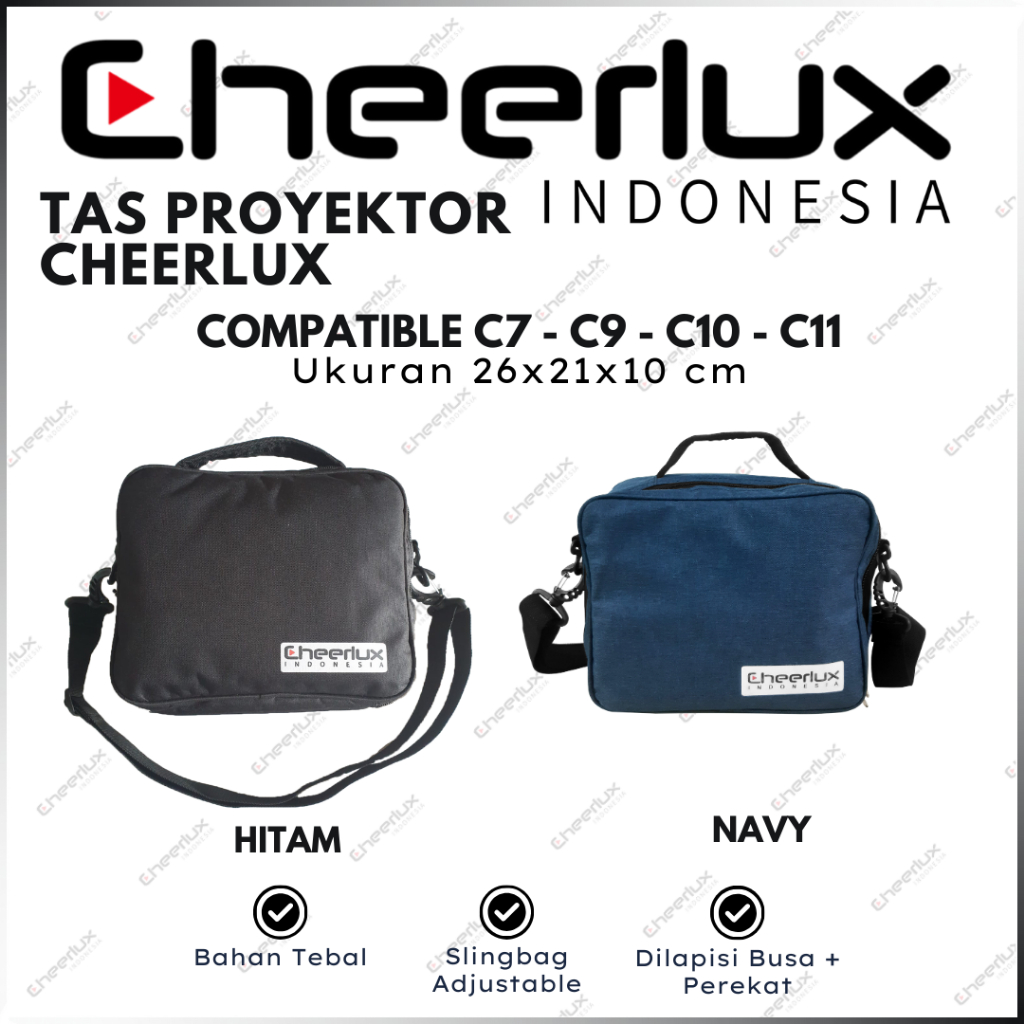 Cheerlux INDONESIA | Cheerlux PROJECTOR BAG ALL VARIANTS C9 C10 C11 C7 ...