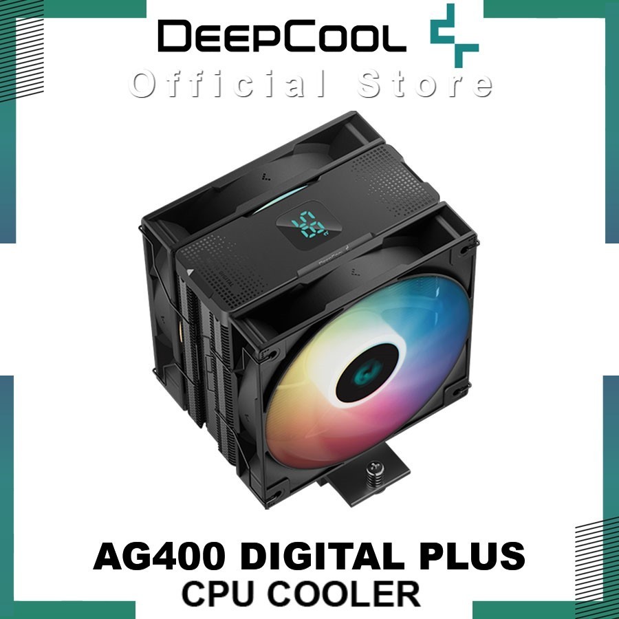 Hsf Deepcool AG400 Digital Plus ARGB | 120mm AIR CPU Cooler Intel/AMD ...