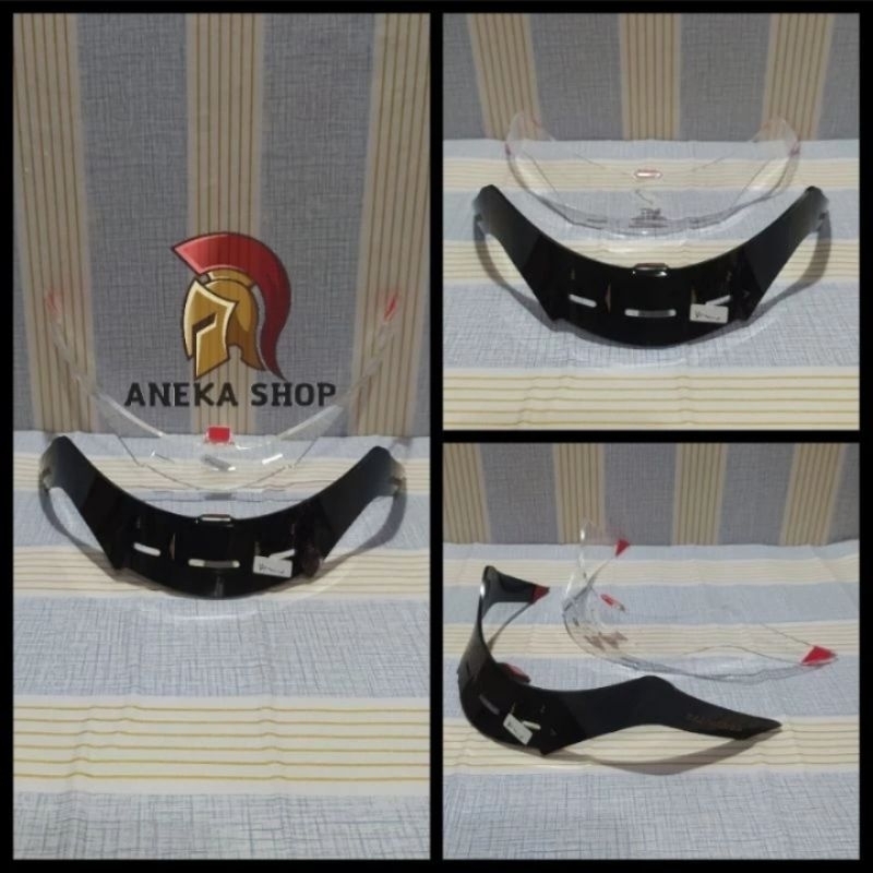 Kyt DJ MARU helmet SPOILER | 3mm ACRYLIC SPOILER | Handling PACKAGE ...