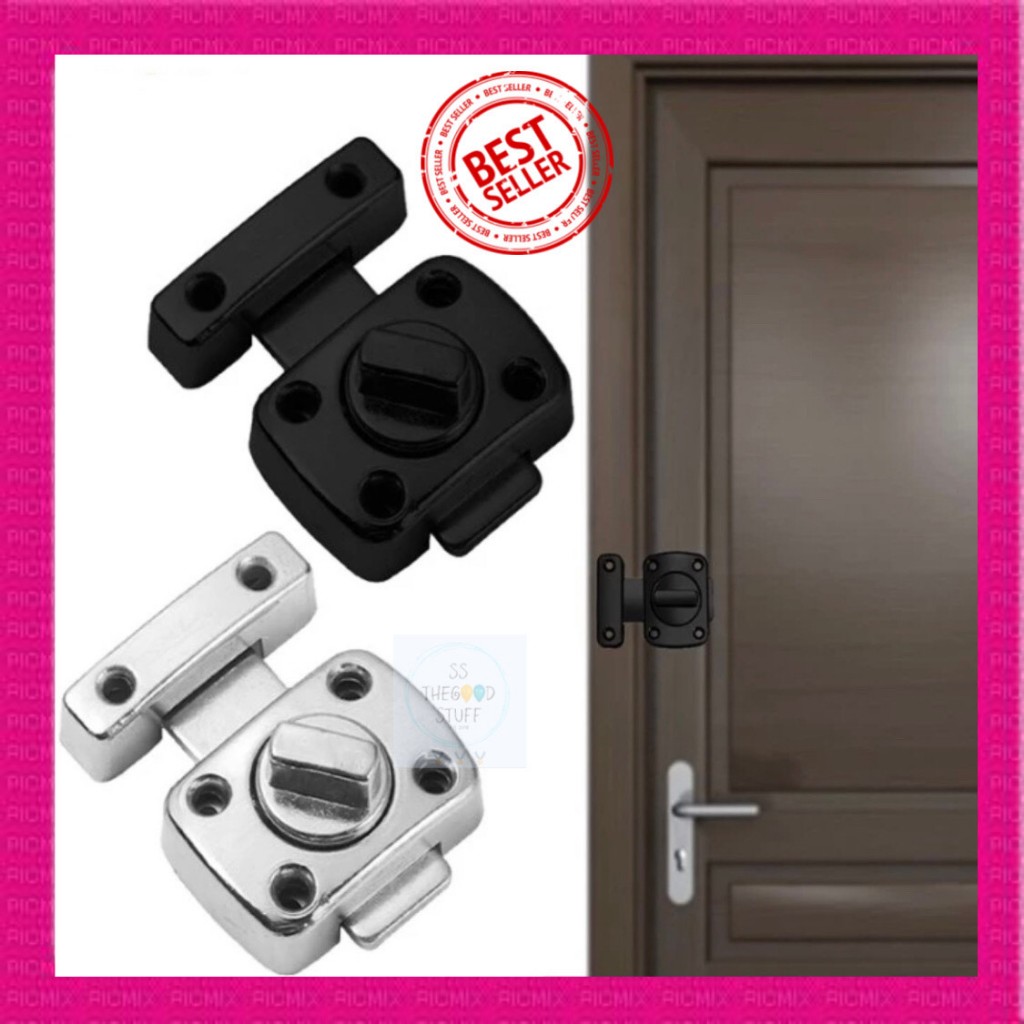 House Door Latch Latch Latch Slot Bathroom Door Latch | Shopee Malaysia