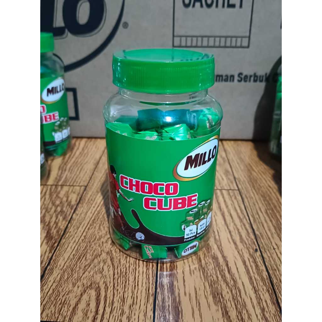 LOKAL Milo/millo Cube Local 1 Jar (Contains 50 Cubes) | Shopee Malaysia