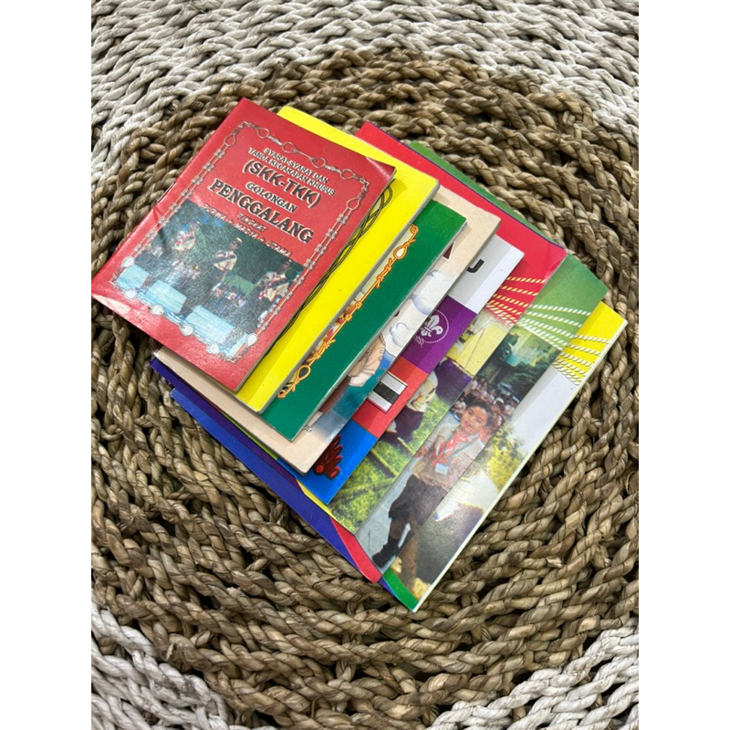 Various types of Sku scout books, Pocket books, Skkk-Tkk ( Raisers ...