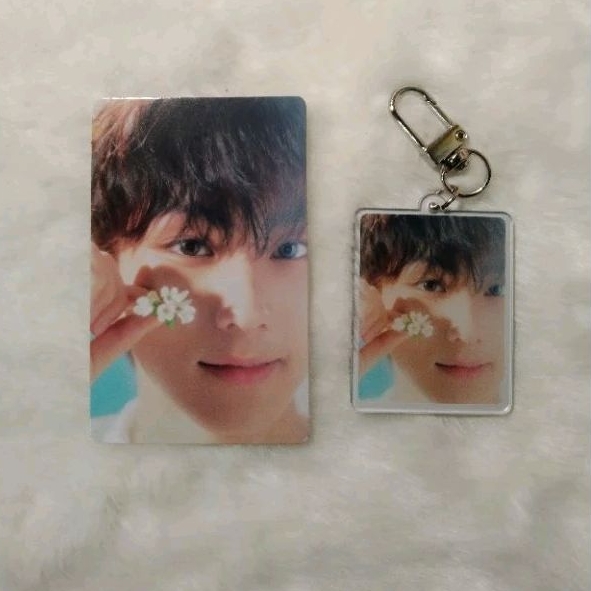 Jungwon pob weverse orange blood SET (photocard and keyring) | Shopee ...