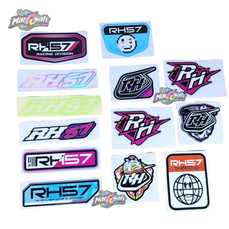 Racing HELL STICKERS RACINGHELL CUTTING STICKERS RACINGHELL PACK ...