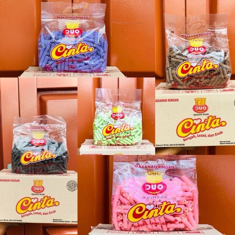 (1Kg Or 2packs Of Astor) Astor Cinta Wafer Stick Mini Chocolate Vanilla ...