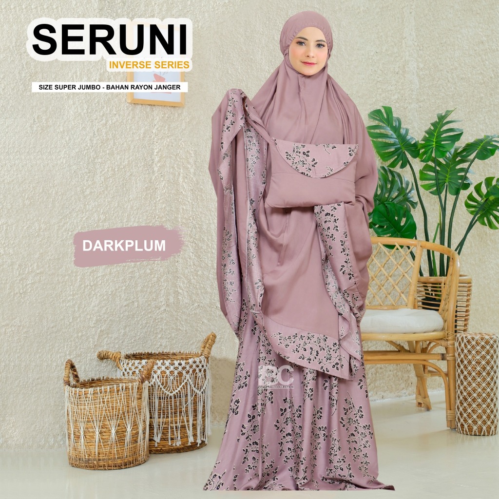 Mukena Bali SuperJumbo Seruni & Seruni Inverse & Azkadina & Zaida ...