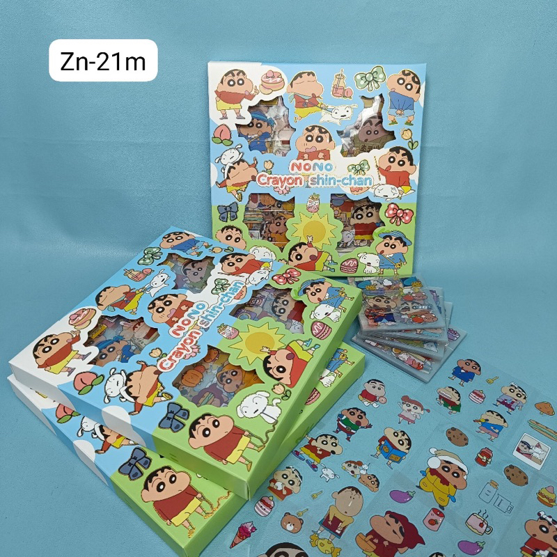 LRMS NONO CRAYON SINCHAN SANRIO DORAEMON Sticker Box 2D Waterproof ...
