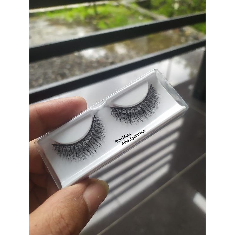 MATA 3d Tiplas Eyelashes XO015 Medium Dozens (Free Cover) | Shopee Malaysia