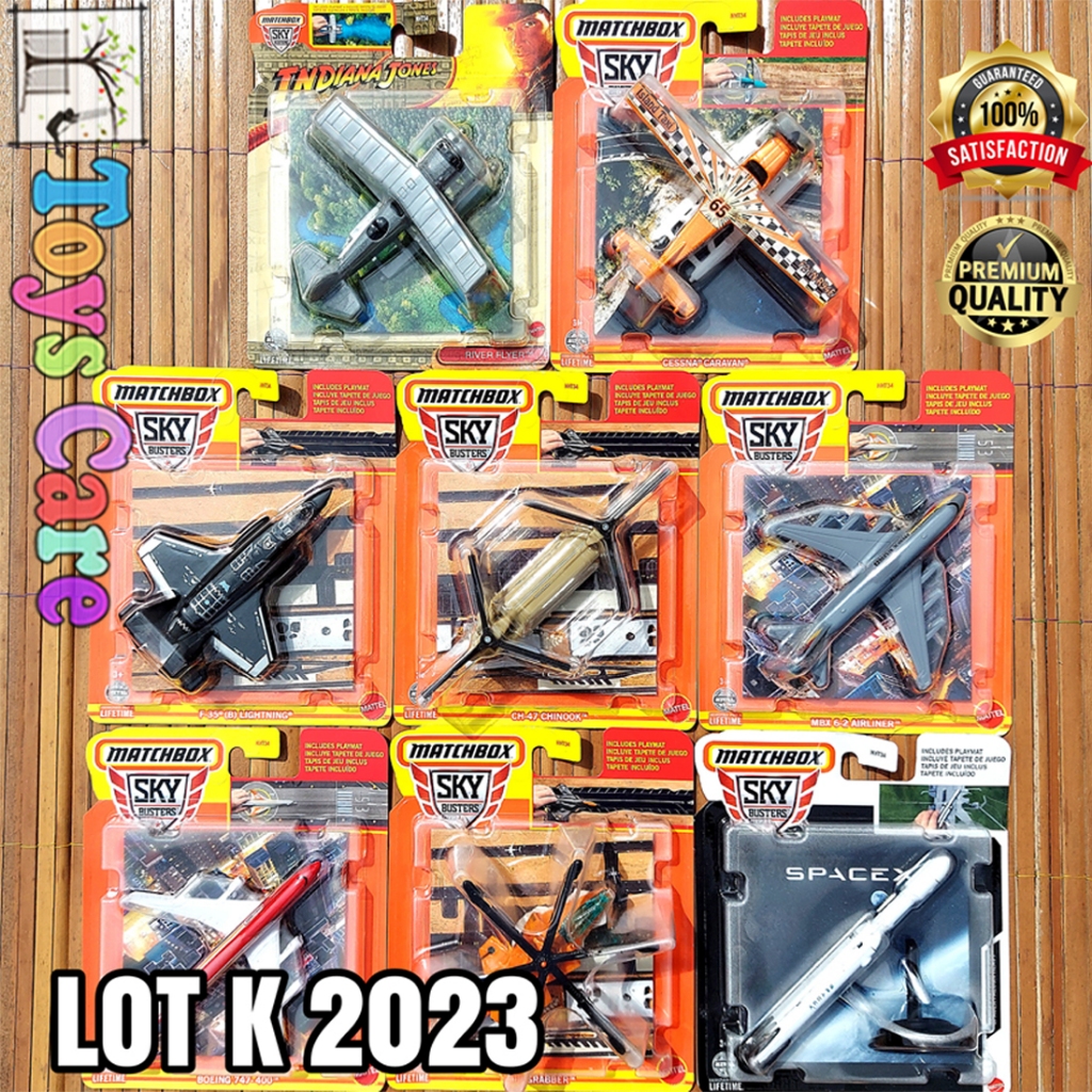 Matchbox Diecast Airplane Sky Busters Miniature Fighter Helicopter ...