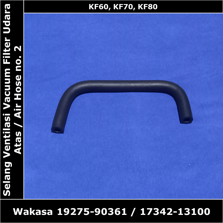 Upper Air Filter Vacuum Vent Hose Toyota Kijang Capsule 7K Carburetor ...