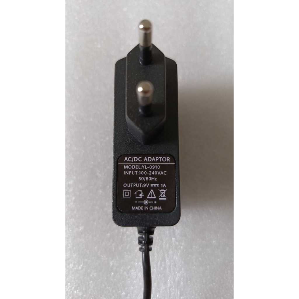 AC/DC ADAPTER 9V 1A model YL-0910 | Shopee Malaysia