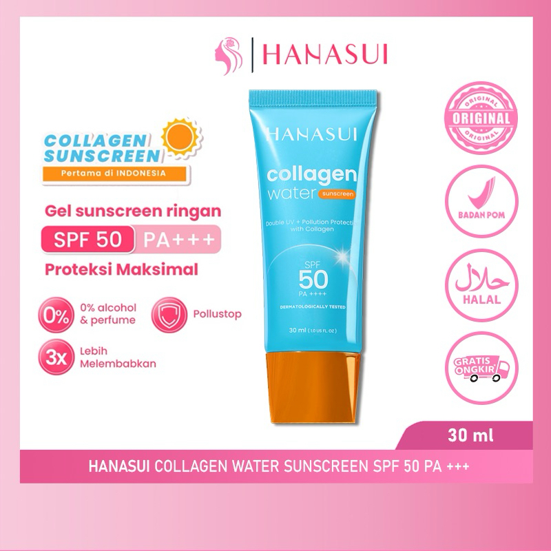 Hanasui Collagen Water Sunscreen SPF 50 PA +++ | Shopee Malaysia