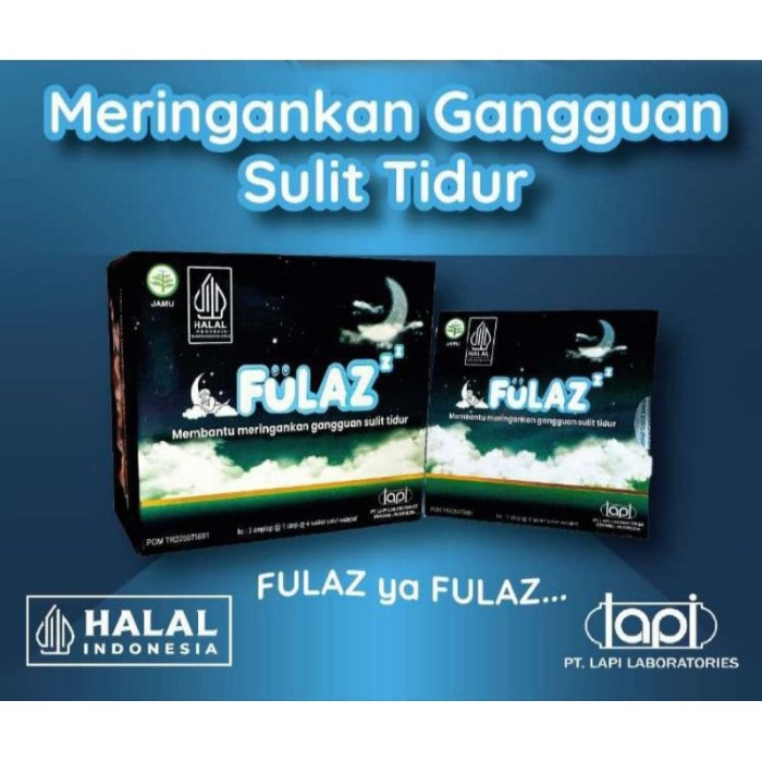 Fulaz Herbal Medicine To Overcome Sleep Disorders, per strip | Shopee ...