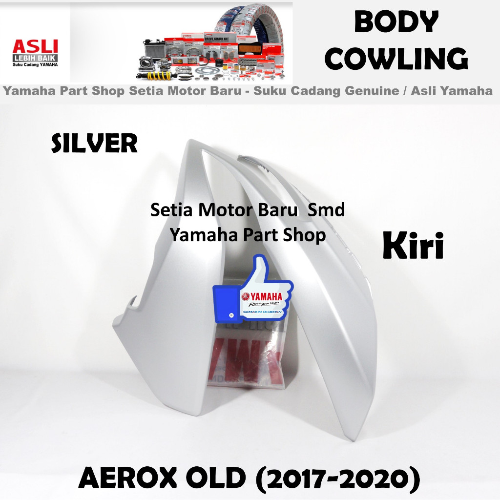 Yamaha Original Silver Aerox Old Cowling Body | Shopee Malaysia