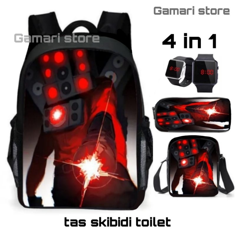 Skibidi toilet bag - newest children's school bag - contemporary ...