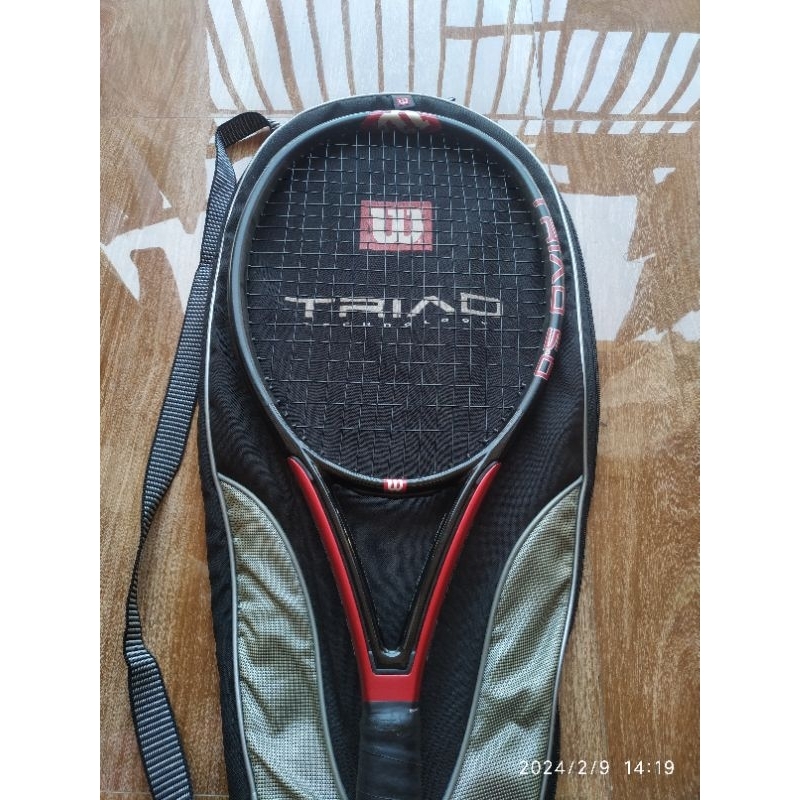 Wilson Triad Hammer Tennis Racket Original second | Shopee Malaysia