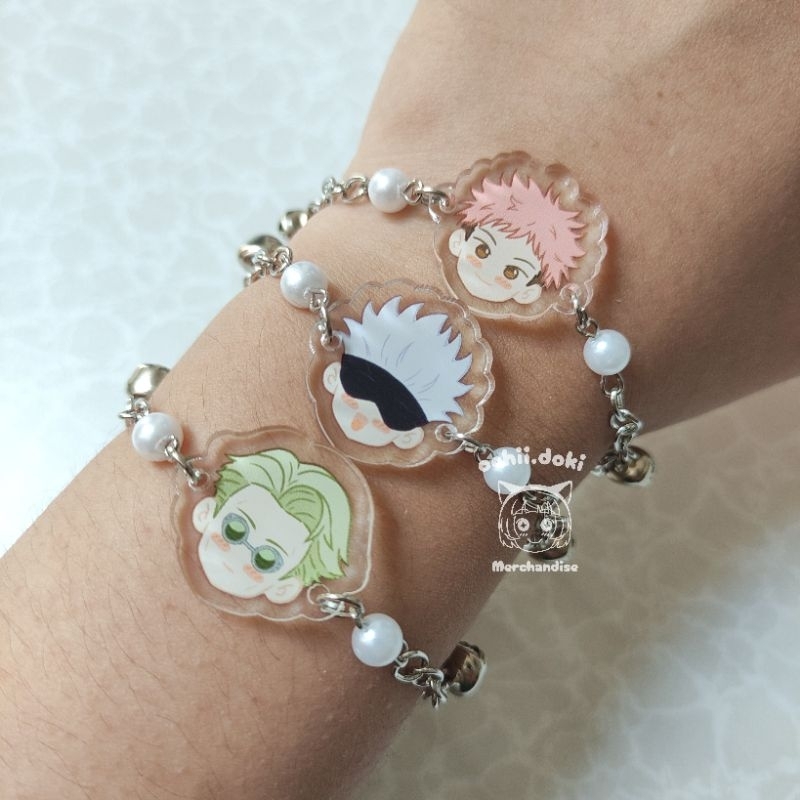 Jujutsu Kaisen Anime Chain Bracelet | Shipping april 12th | Shopee Malaysia