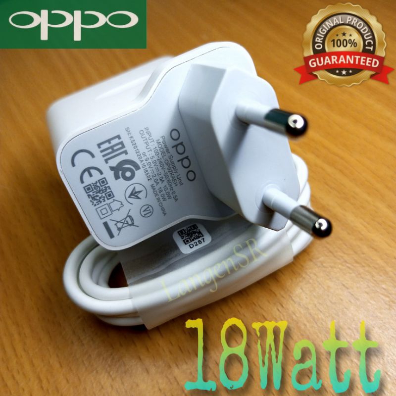 Original OPPO Charger A53 A54 Type C. Fastcharging 18 watts | Shopee ...