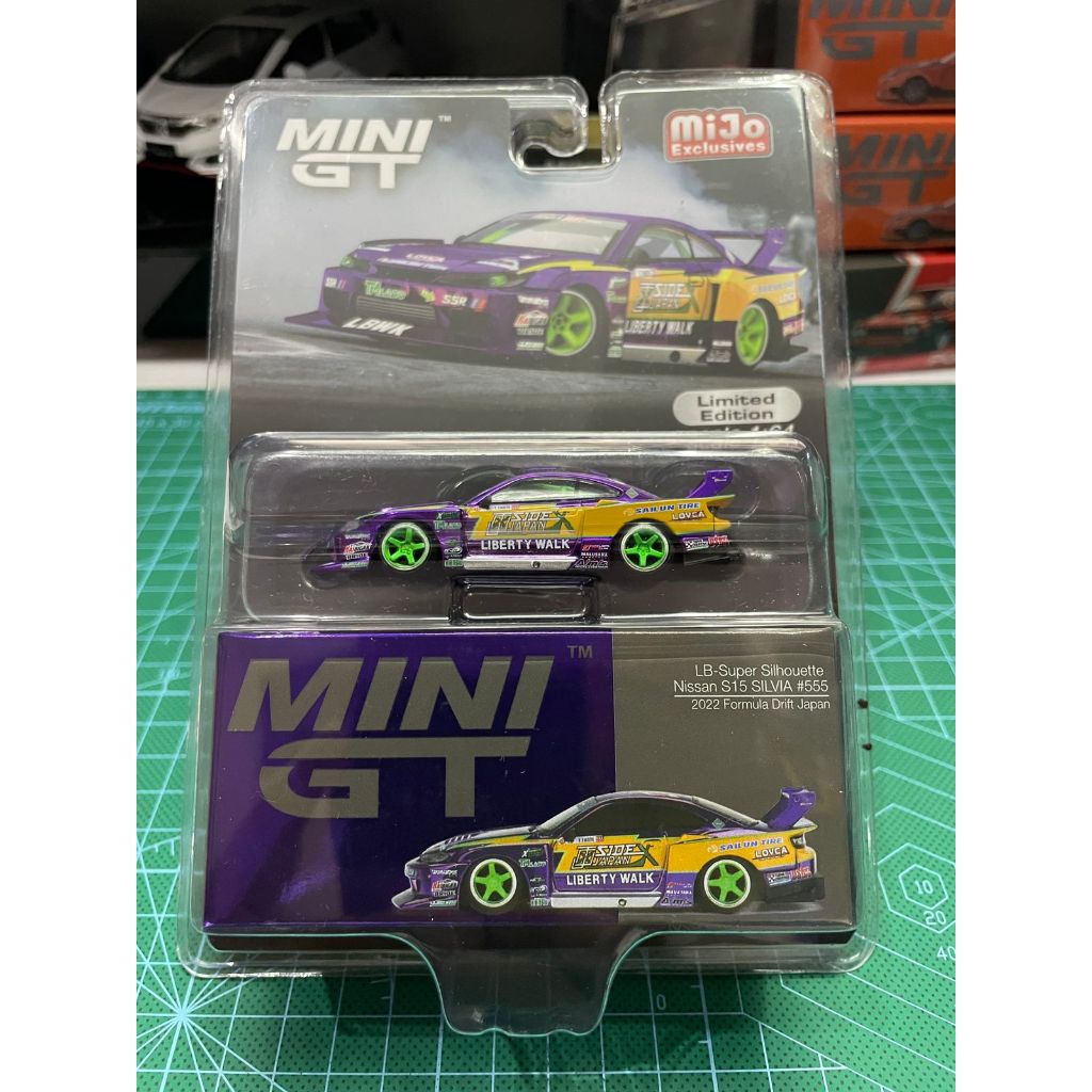 Mini GT LB Super Silhouette Nissan Silvia S15 (purple) | Shopee Malaysia