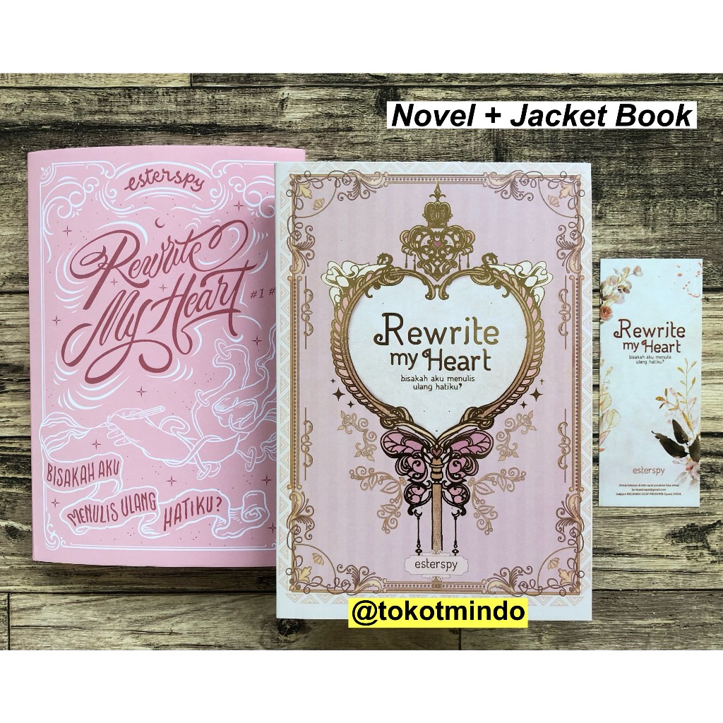 Original Novel REWRITE MY HEART (Esterspy) Publisher Akad x Squad | Shopee Malaysia