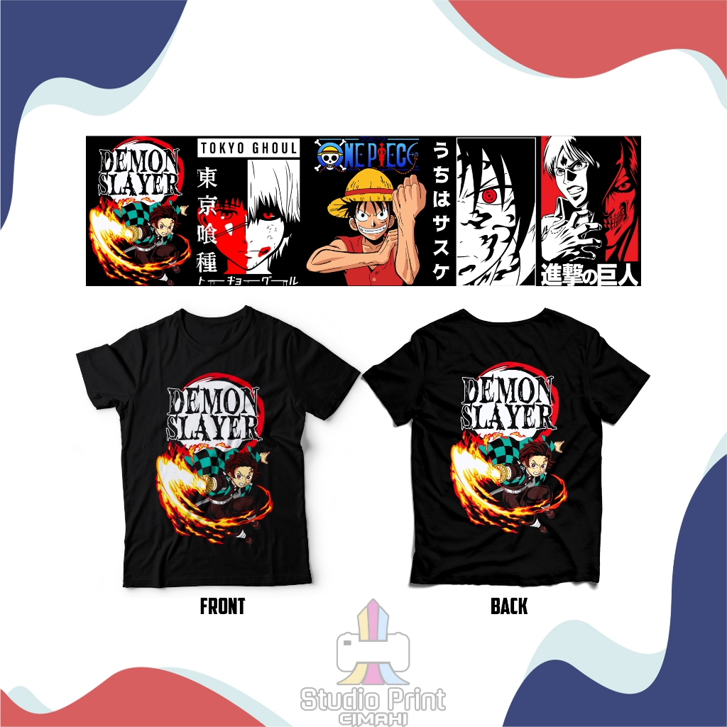 Dtf PRINTING ANIME Theme Screen PRINTING Iron Screen PRINTING Sticker ...