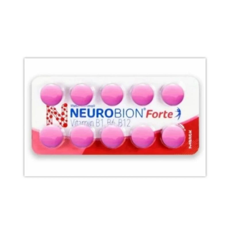 Neurobion Forte Pink 1 board contains 10 tablets | Shopee Malaysia