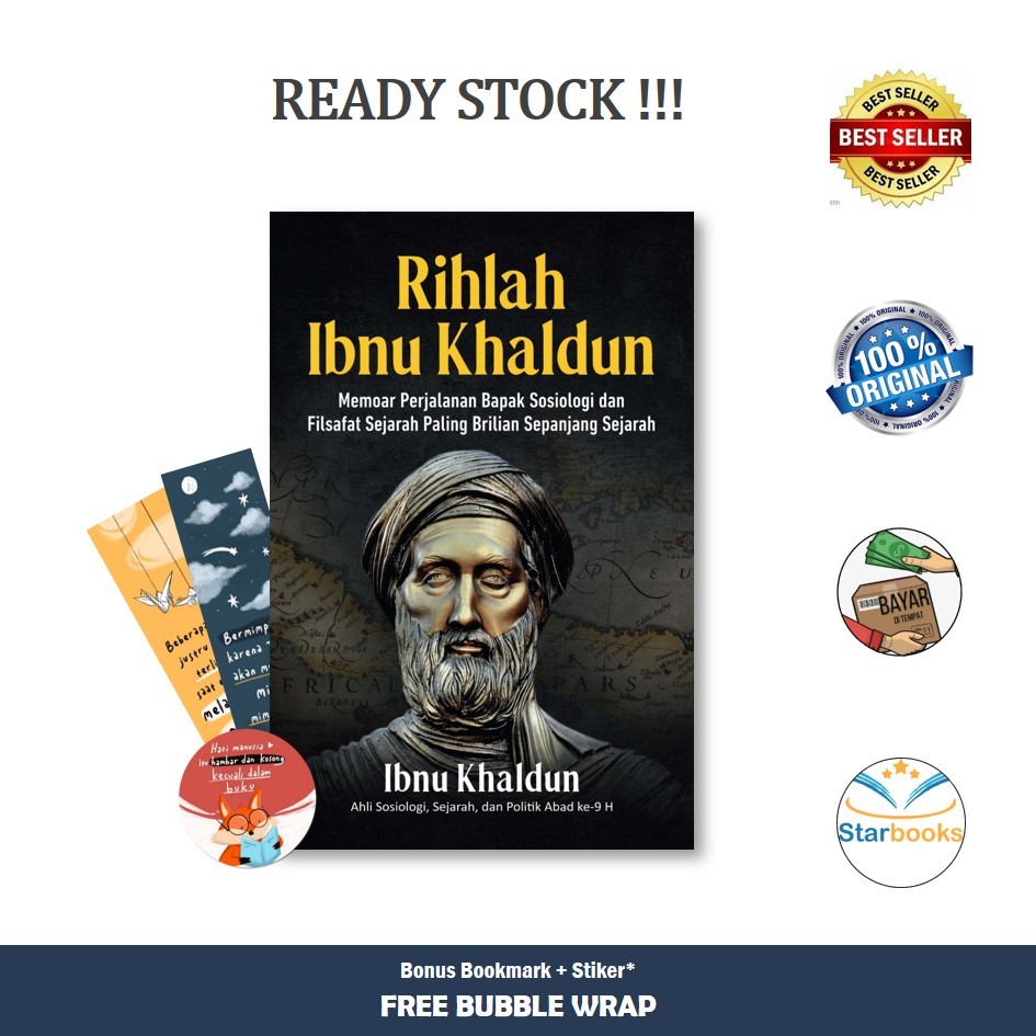 Alvabet - Ibn Khaldun Rihlah Book (History/Biography) | Shopee Malaysia