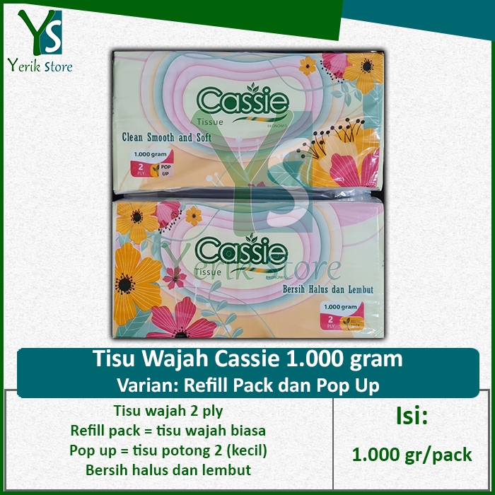 Cassie TISSUE 1000 grams 2 ply FACIAL TISSUE KILOAN FACIAL TISSUE ...