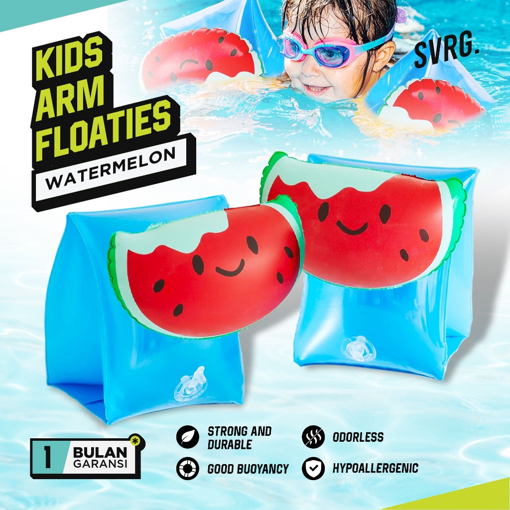 Svrg. Arm Floaties Watermelon - Children's Arm Floaties | Shopee Malaysia