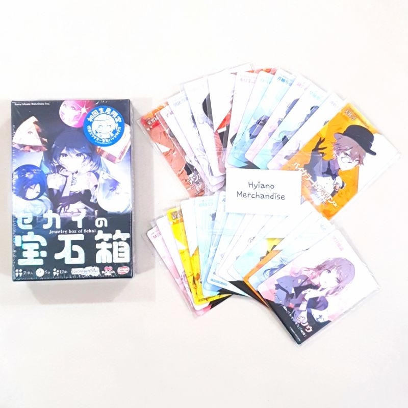 Project Sekai Jewelry Box of Sekai Card & Box Set | Shopee Malaysia