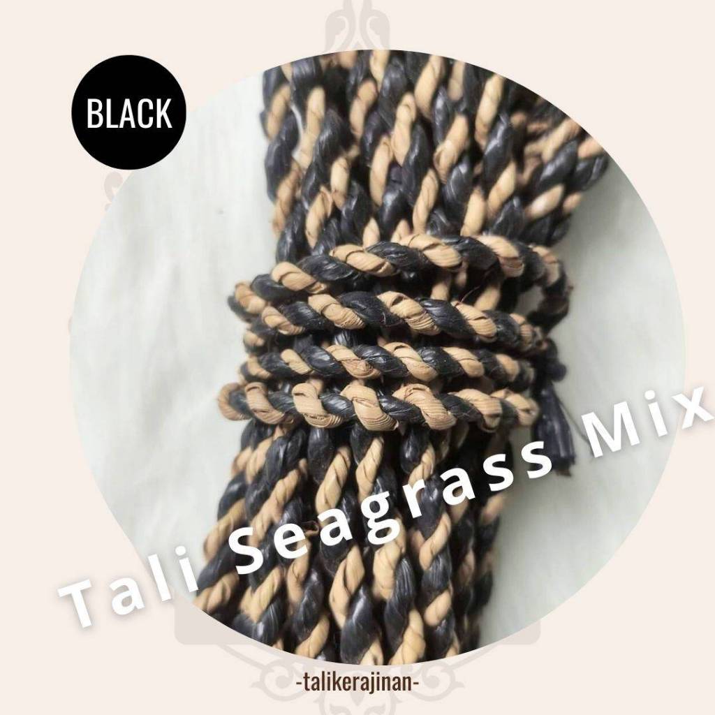 HITAM Natural BlackS Rope Mixed Pandan Raffia Rope Mix Craft | Shopee ...