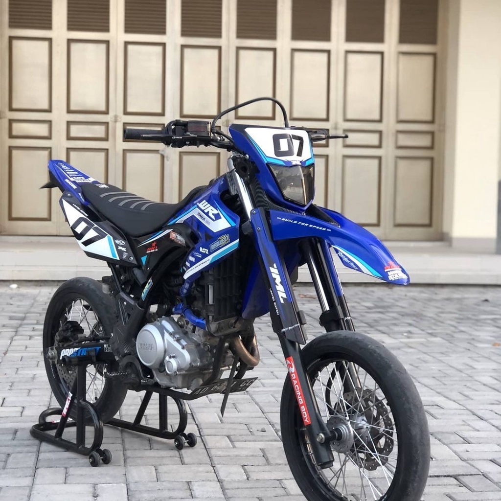 Decal wr155 full body decal wr full body supermoto decal wr155 full ...