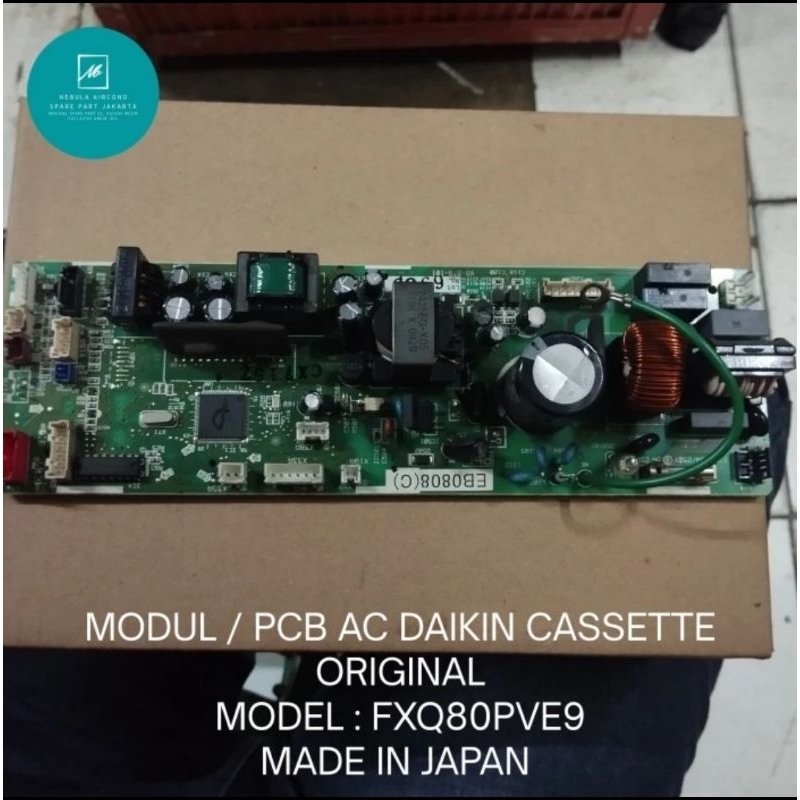 ORIGINAL DAIKIN CASSETTE AC MODULE / PCB INDOOR MODEL: FCNQ30MV14 PCB ...