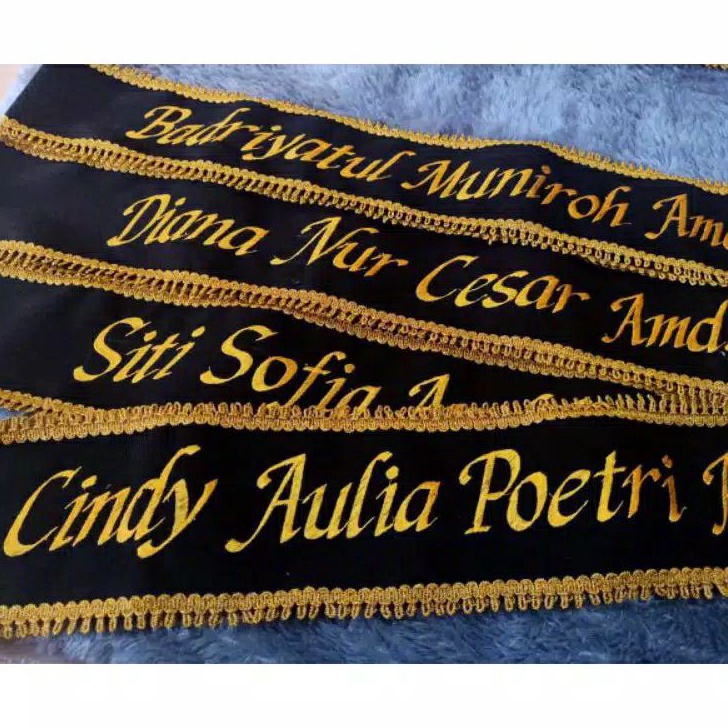 Buy Now Show Off Your Unique Style A Day So Graduation Sash Embroidered ...