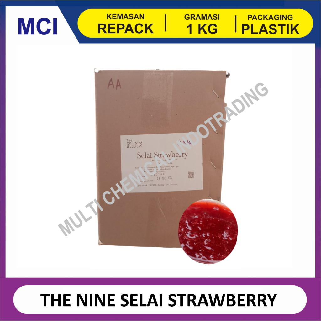 The NINE JAM STRAWBERRY STRAWBERRY JAM - REPACK 1kg | Shopee Malaysia