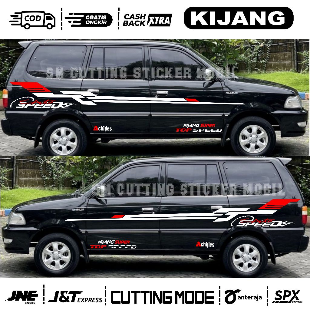 Kijang Super Car Stickers Kijang Super Body Stickers Latest Kijang ...