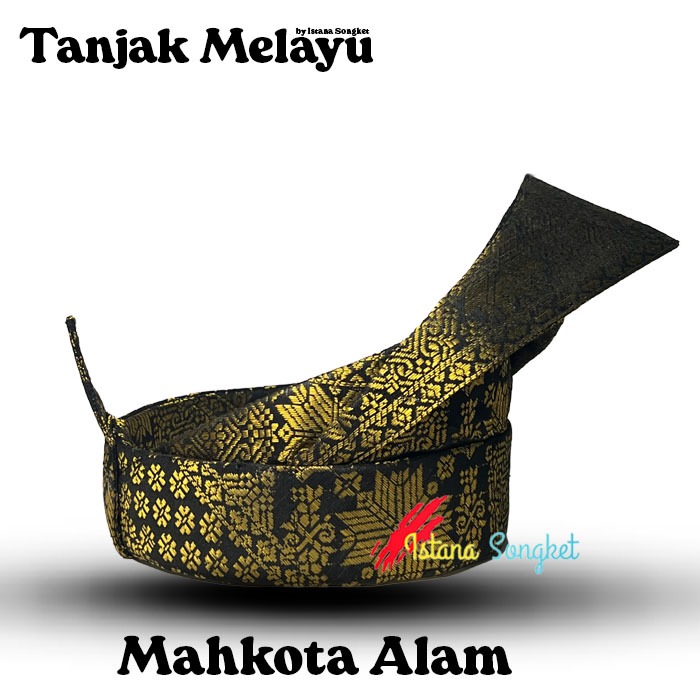 Tanjak Malay Mahkota Alam Full Songket Tengkolok Malay Ikat Traditional ...