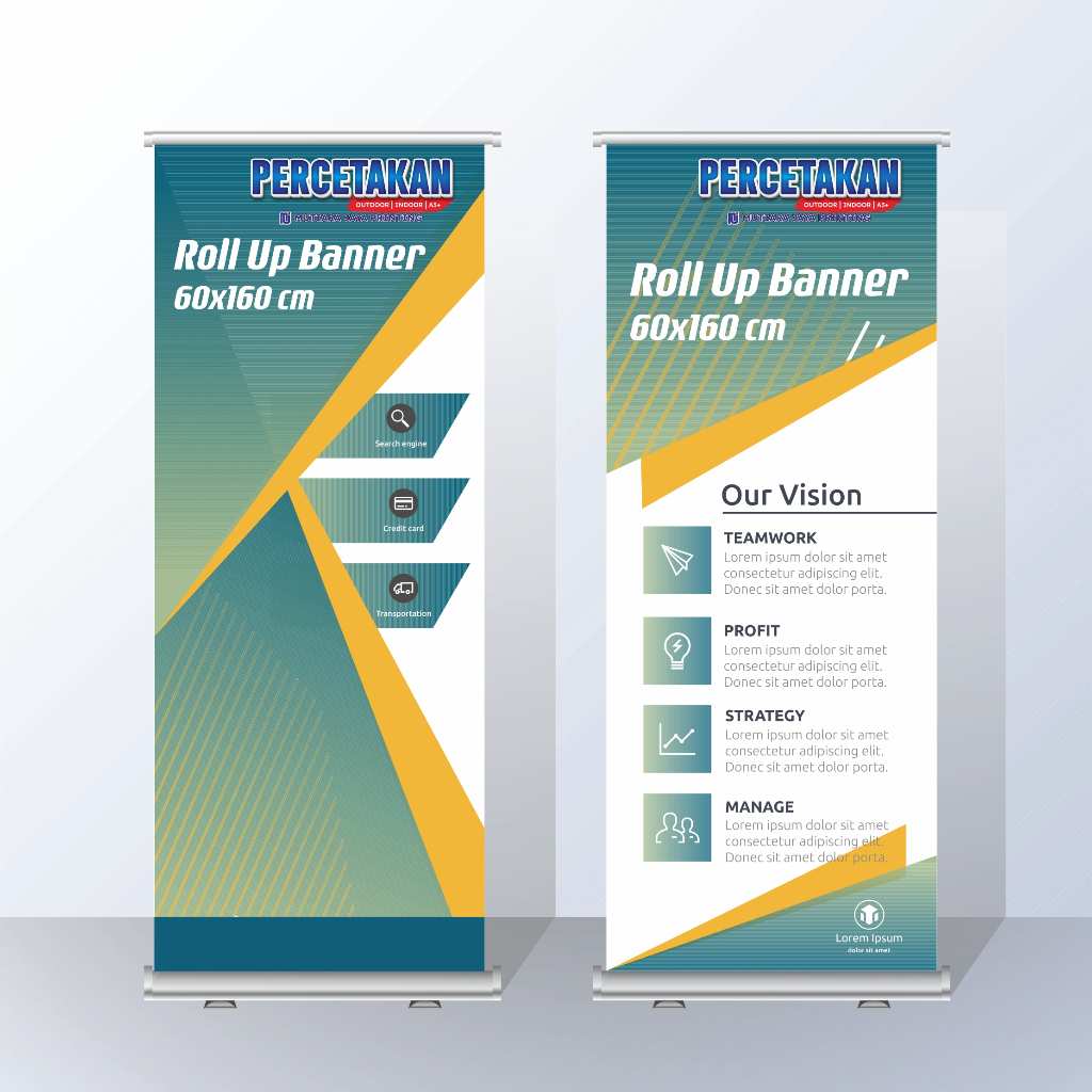 Roll Up Banner 60x160 Flexy 280gr/print Roll Up Banner (1St Anniversary ...